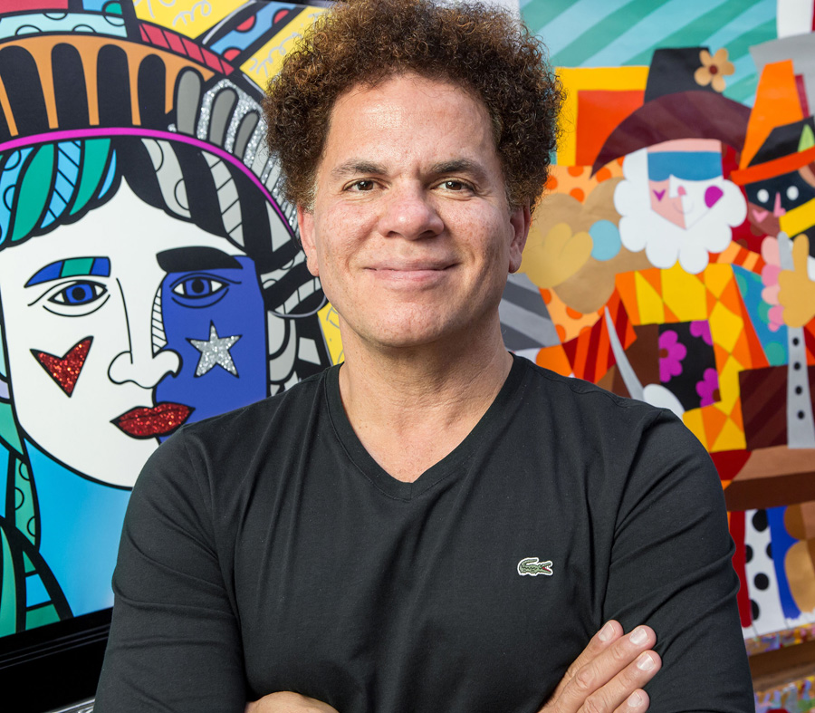 Caruaru Shopping sedia Exposição Romero Britto – Portal Thiago Lagos